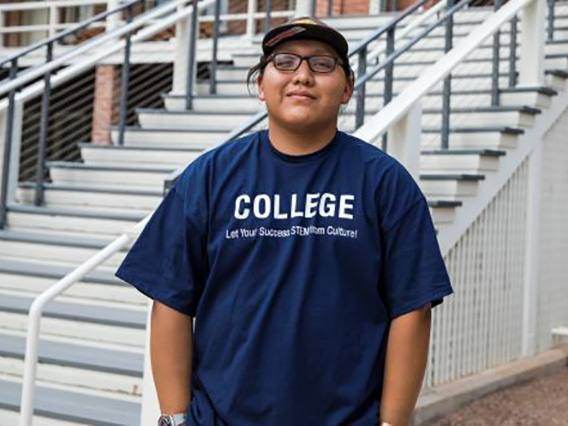 Baahozhooni Little | Native American Science & Engineering Program